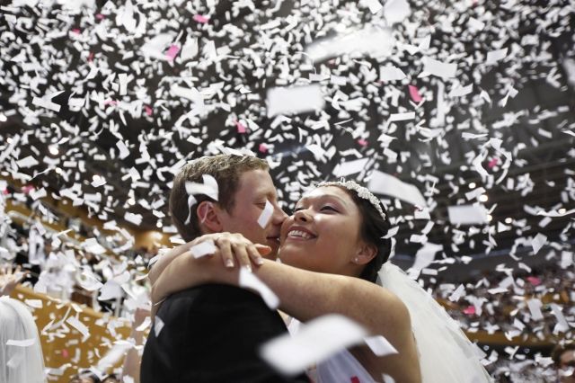 Thousands Tie The Knot In First Moon Church Mass Wedding Since Founder ...