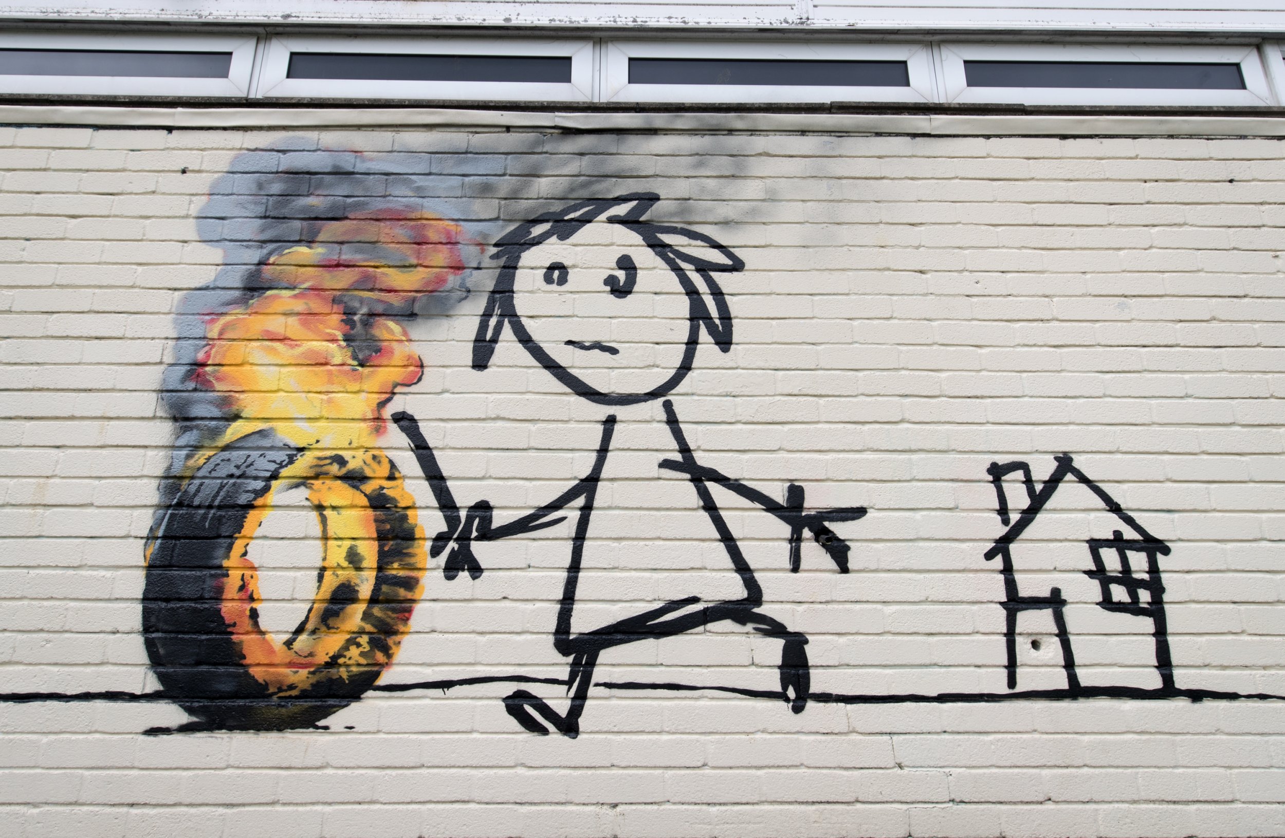 Banksy Surprises Bristol School With Mural Gift