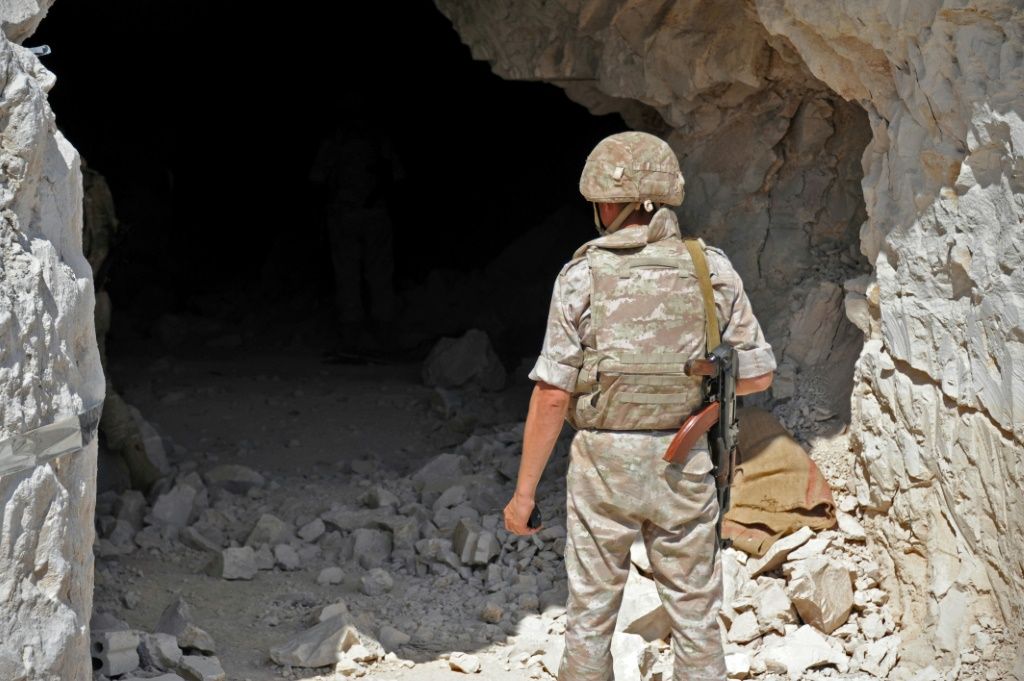 In Syria, A Vast Underground Hideout Housed Rebel Base | IBTimes