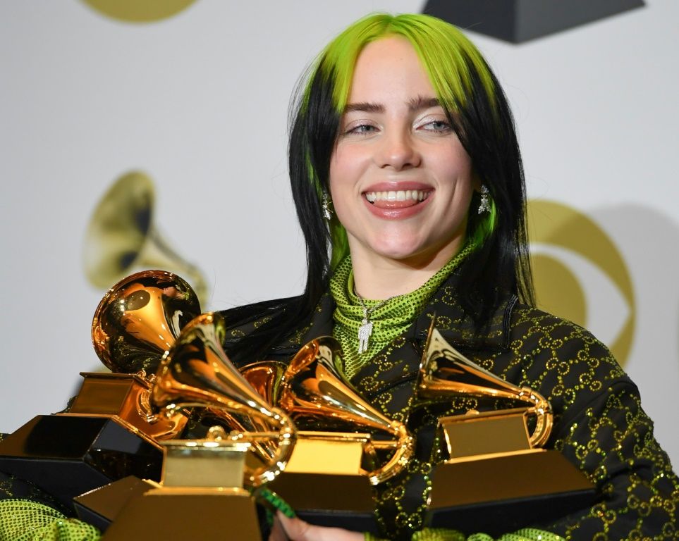 Billie Eilish Posts Sexy Photo In A Lacy Bra And Colorful Corset