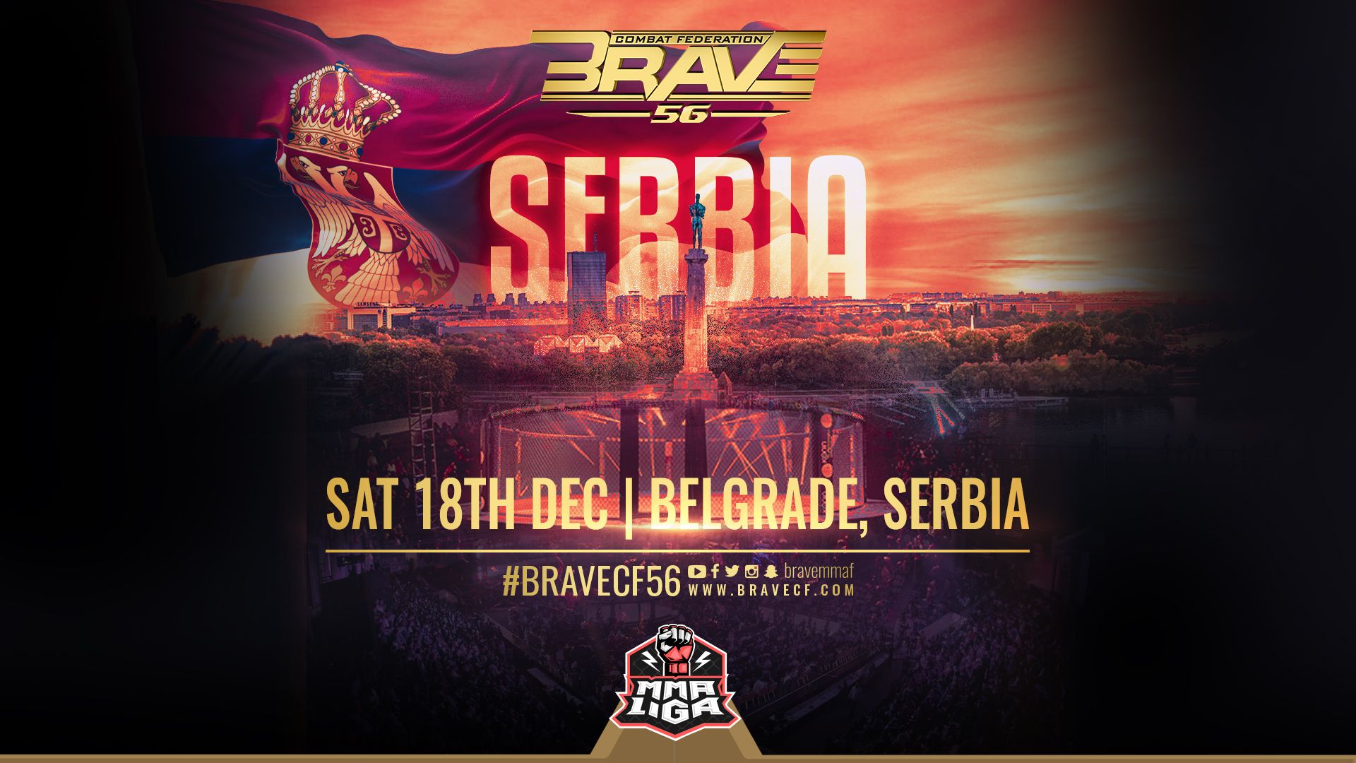 MMA News: BRAVE CF Announces Serbia Card To Round Out 2021 | IBTimes