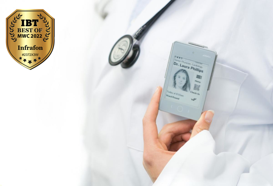 German Startup Infrafon To Introduce Innovative Smart Badge At MWC 2022 ...
