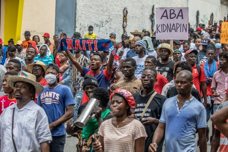 Thousands March In Haiti In Anger Over Surge In Kidnappings | IBTimes