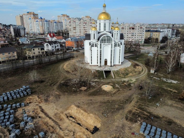 Ukraine Begins Excavation Of Bucha Mass Grave | IBTimes