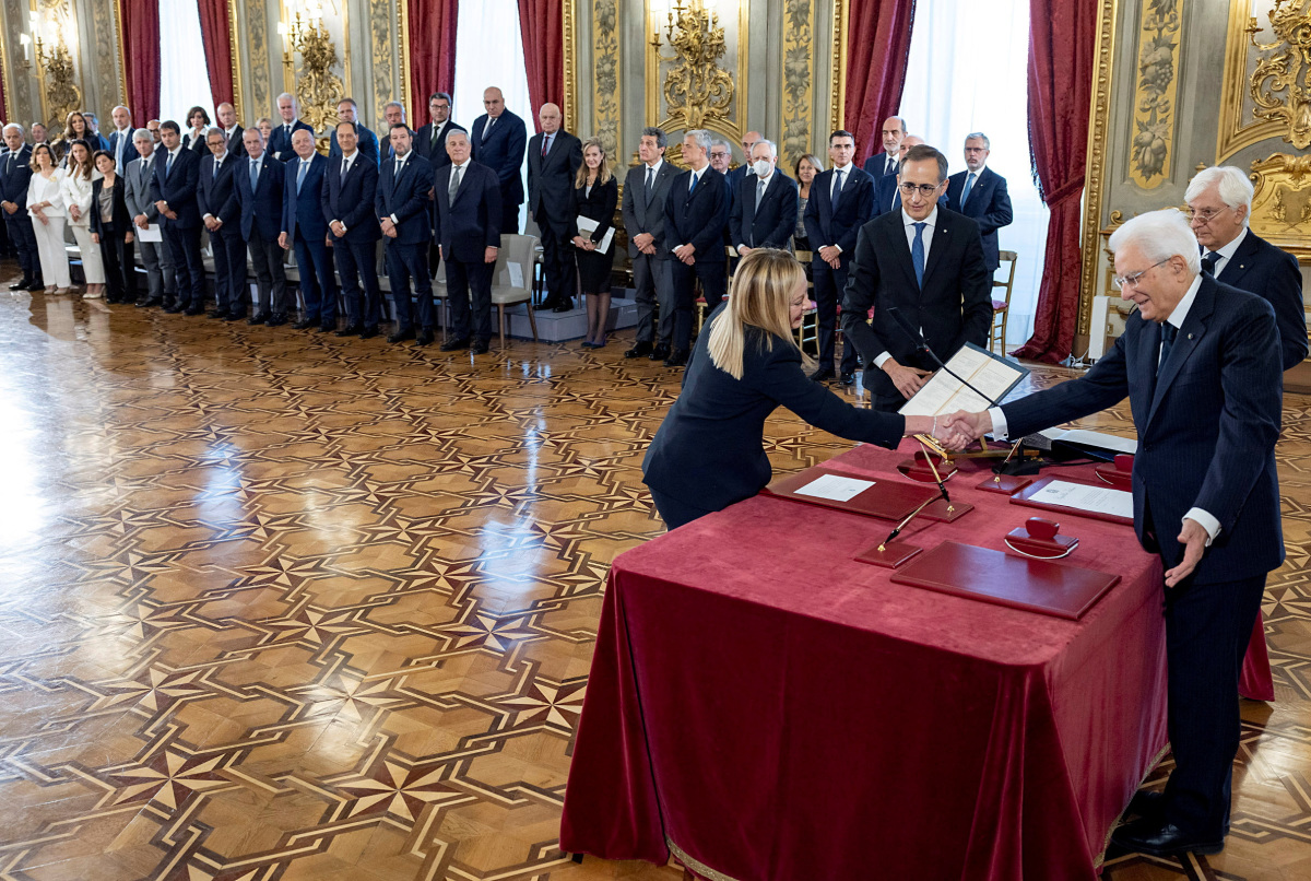 Right-wing Meloni Sworn In As Italy's First Woman Prime Minister | IBTimes