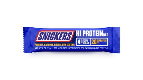 Snickers Introduces A New High Protein Candy Bar Including 20 Grams ...