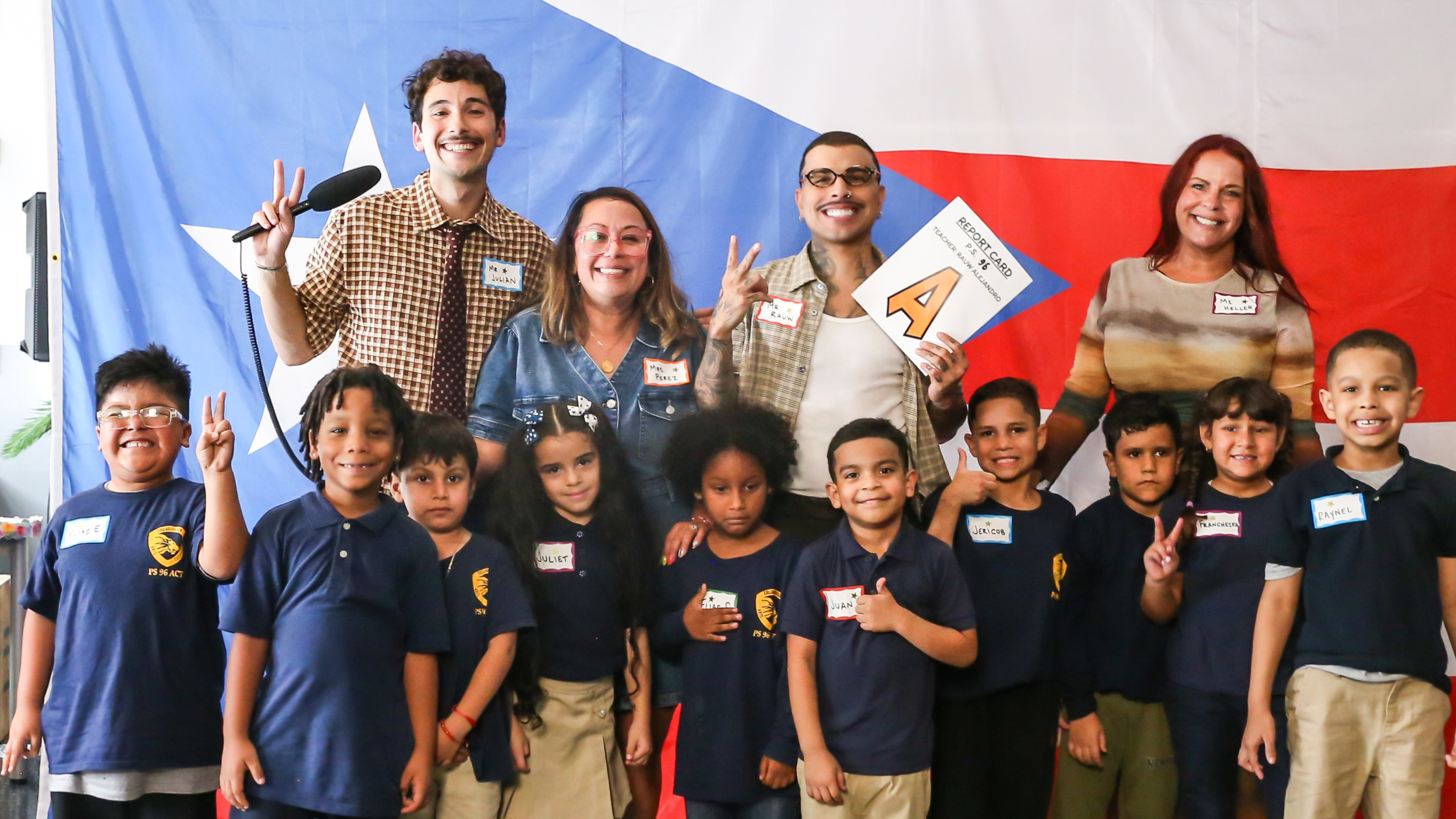 EXCLUSIVE CLIP: Rauw Alejandro Surprises a Classroom with Salsa Lesson ...