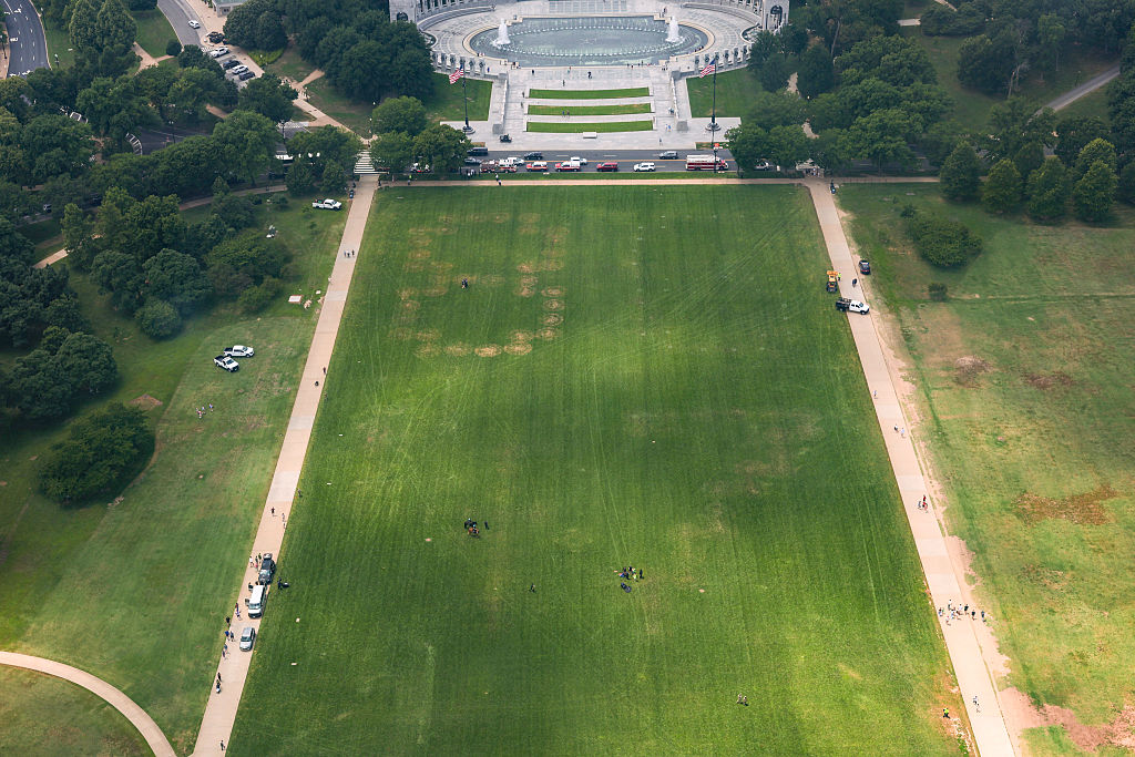 National Mall Defaced With '8647' Prompting Investigation | IBTimes
