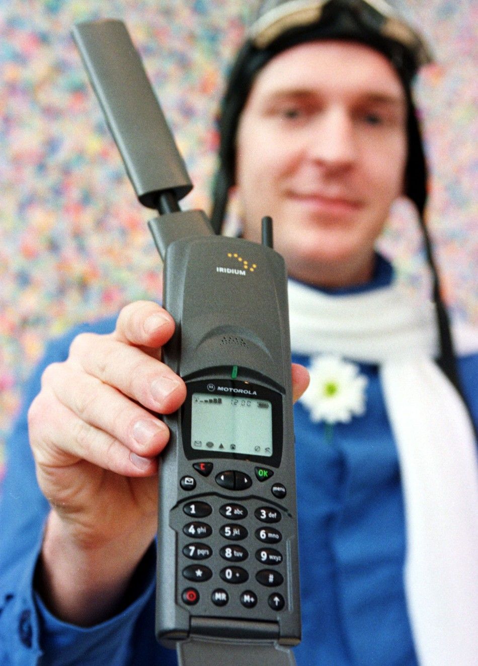 First Satellite Phone