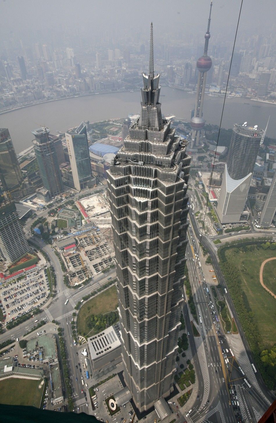 View From Tallest Building In The World